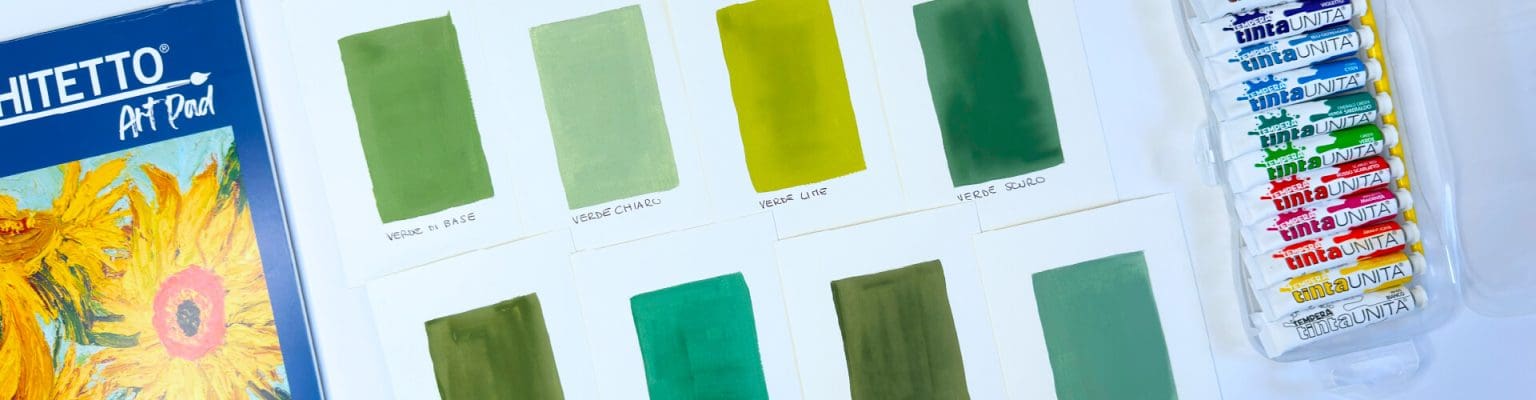 Sfumature di verde: come creare tutte le tonalità | tintaUNITA